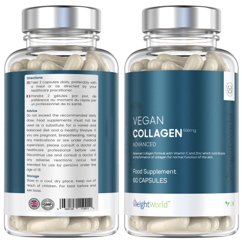 Collagene Vegetale Advanced | Collagene Vegano | WeightWorld
