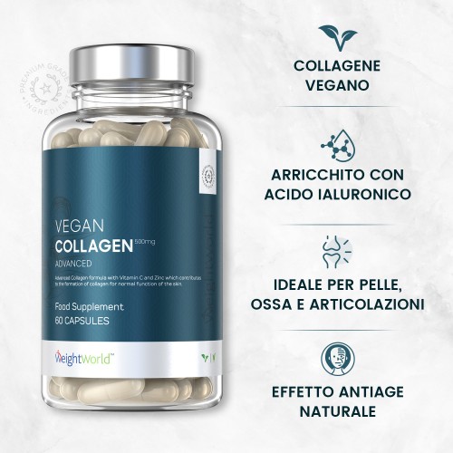 Collagene Vegetale Advanced | Collagene Vegano | WeightWorld