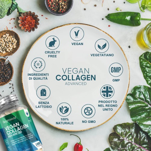 Collagene Vegetale Advanced | Collagene Vegano | WeightWorld