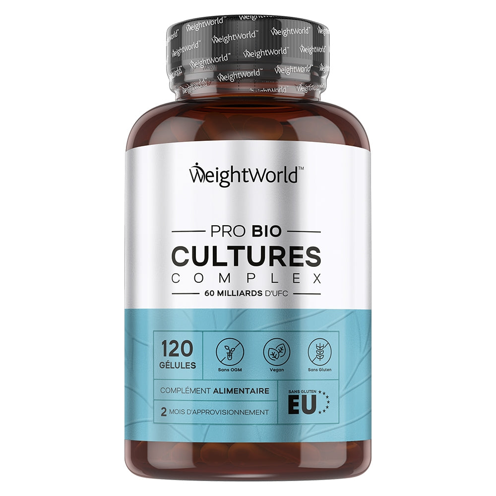 Bio Cultures Complex Pro | 60 Miliardi CFU | 120 Capsules | WeightWorld